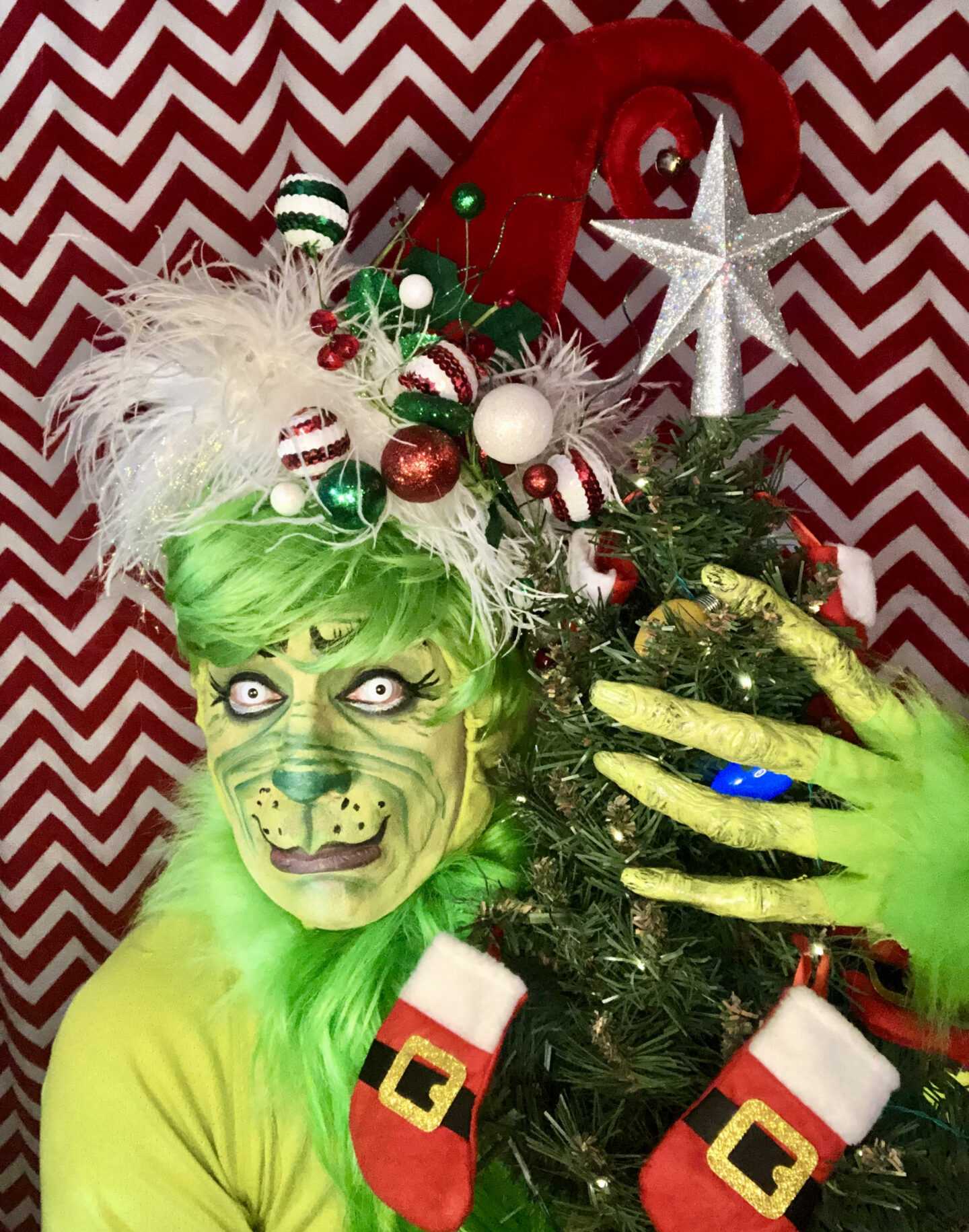J. A. Valentine as The Grinch is available for, corporate events ...